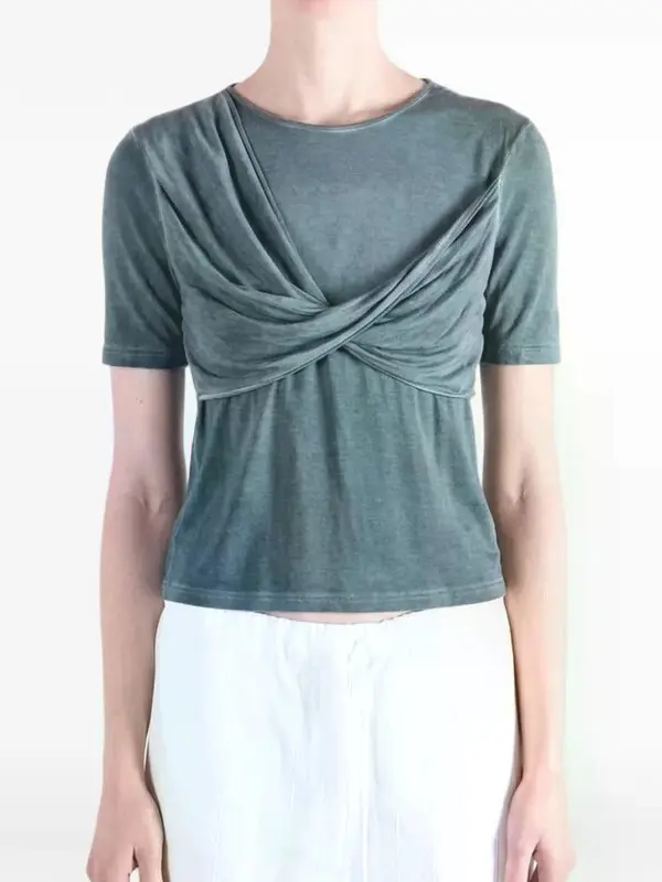 UMA WANG Twist Detail T-shirt