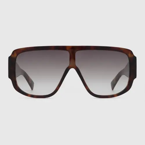 12PM STUDIOS Aspen Shield Sunglasses - Demi/brown