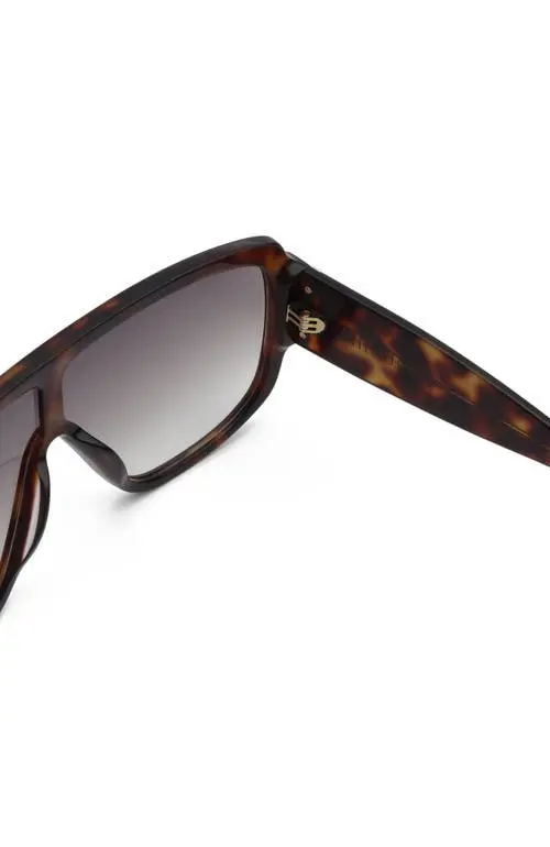 12PM STUDIOS Aspen Shield Sunglasses - Demi/brown