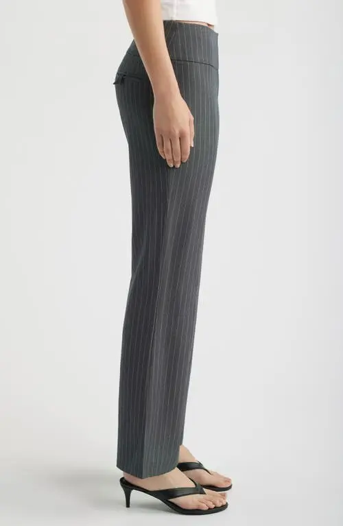 Princess Polly Isabeau Pinstripe Flare Pants