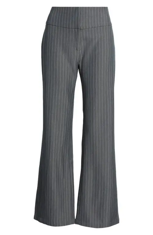 Princess Polly Isabeau Pinstripe Flare Pants