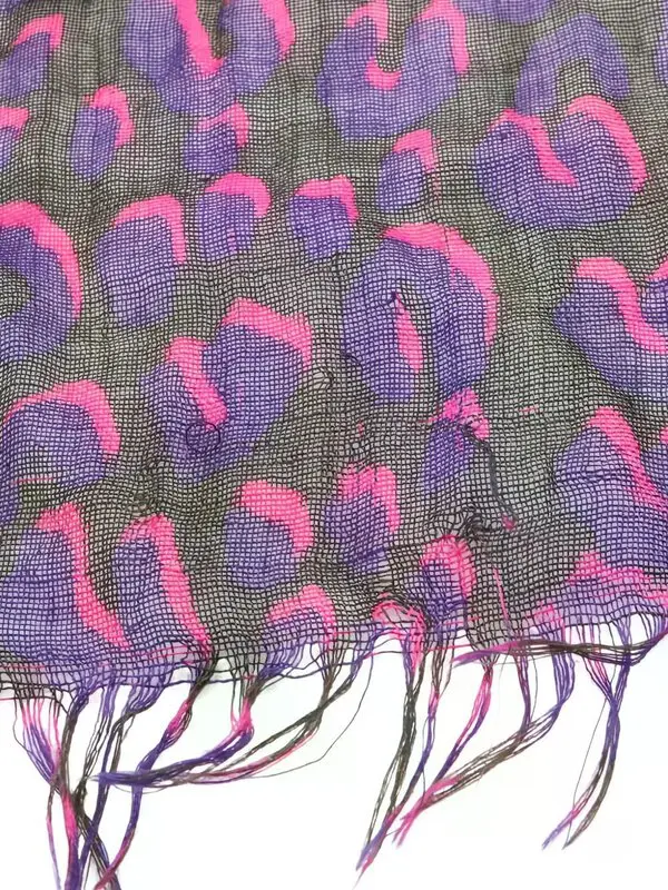 LOUIS VUITTON 2000s Leopard-print Scarf