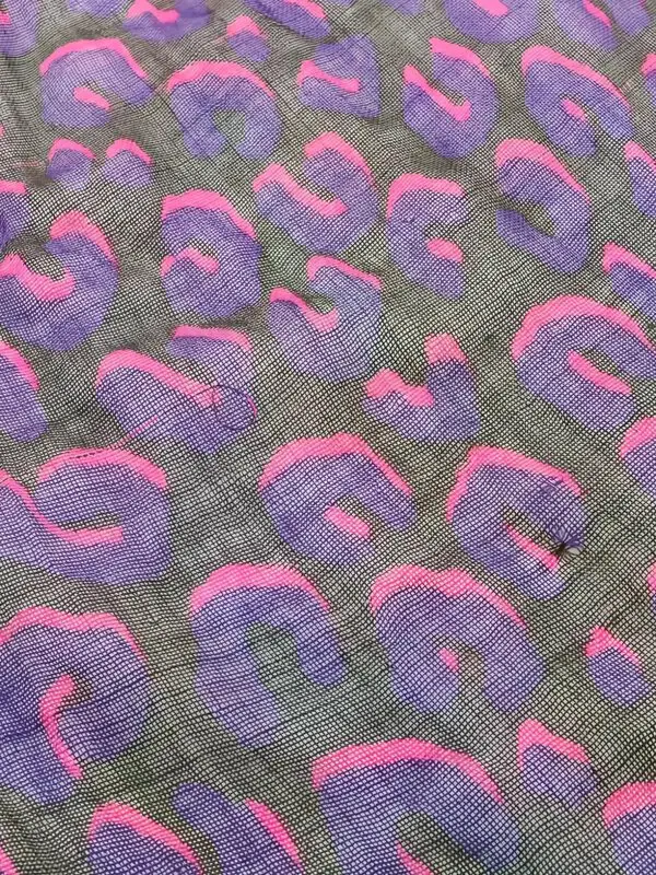 LOUIS VUITTON 2000s Leopard-print Scarf