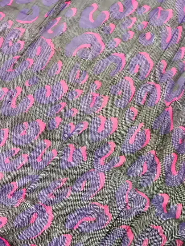 LOUIS VUITTON 2000s Leopard-print Scarf
