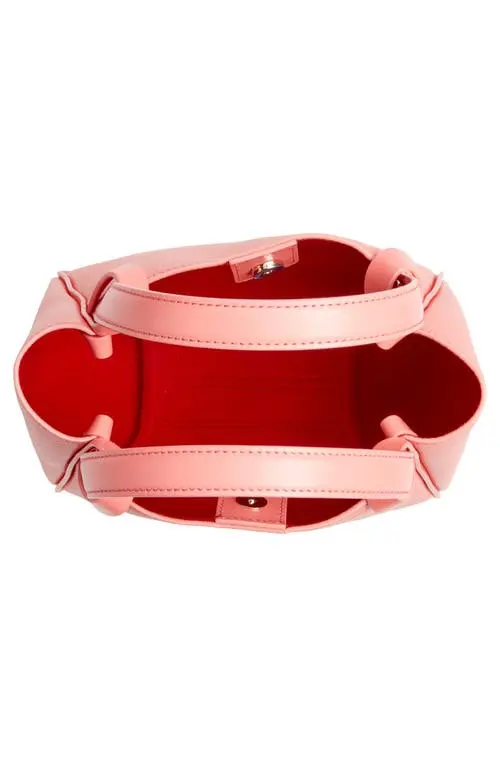 CHRISTIAN LOUBOUTIN Mini Bettina Leather Tote - 9136 Grapefruit