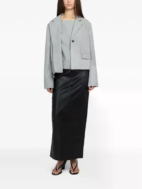 ST. AGNI Cocoon Flap-pocket Blazer