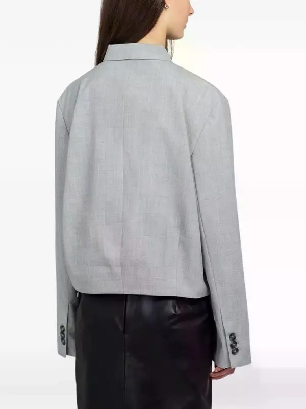 ST. AGNI Cocoon Flap-pocket Blazer
