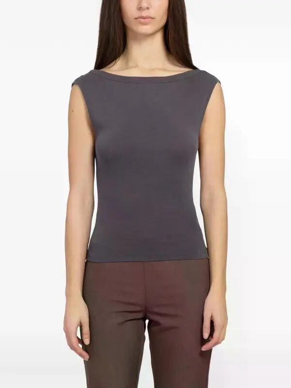 ST. AGNI Ballerina Scoop-back Top