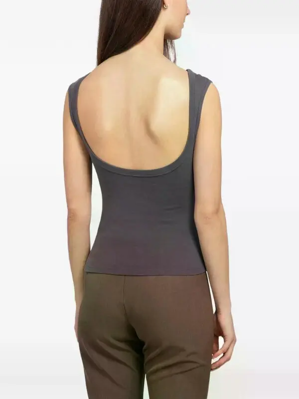 ST. AGNI Ballerina Scoop-back Top