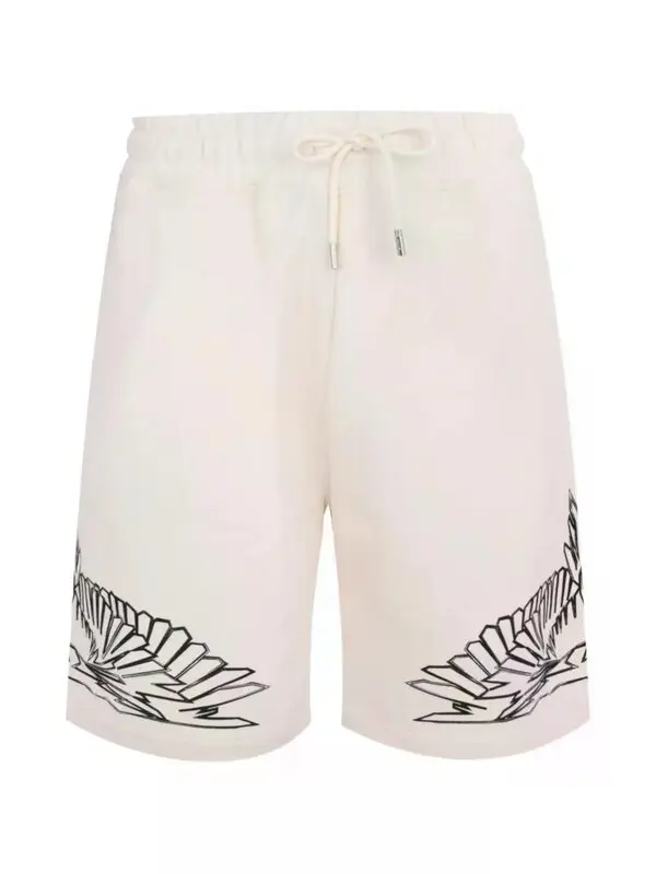 COUNTY OF MILAN Graphic Print Drawstring Shorts