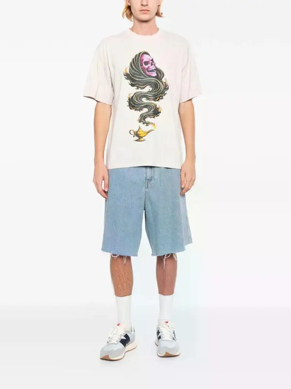 MELT Skull-printed T-shirt