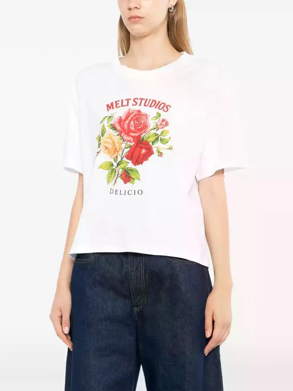 MELT Floral Print T-shirt