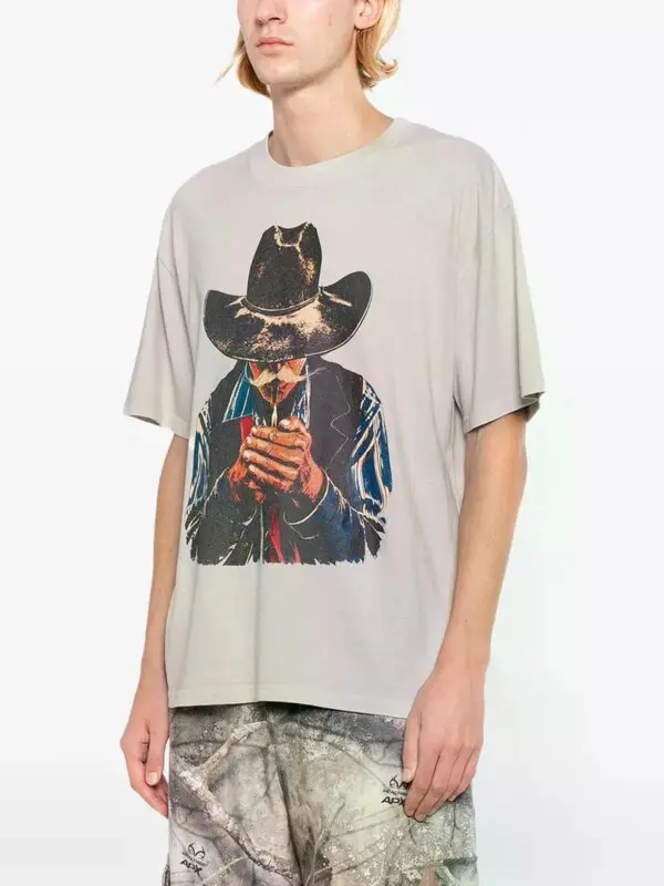 MELT Graphic-print Crew Neck T-shirt