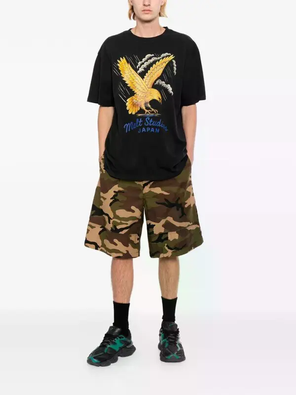 MELT Graphic-print Round Neck T-shirt