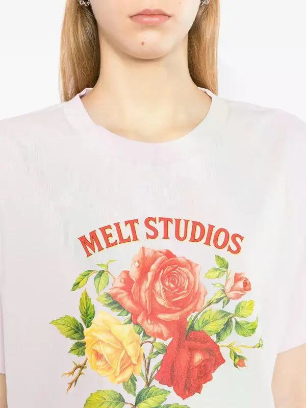 MELT Floral Print T-shirt