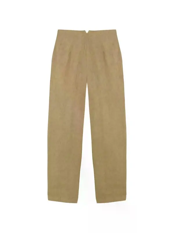 CORTANA Belted Pleated Trousers