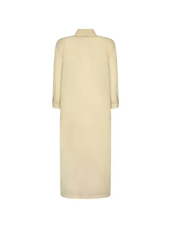 120% Lino Midi Shirt Dress
