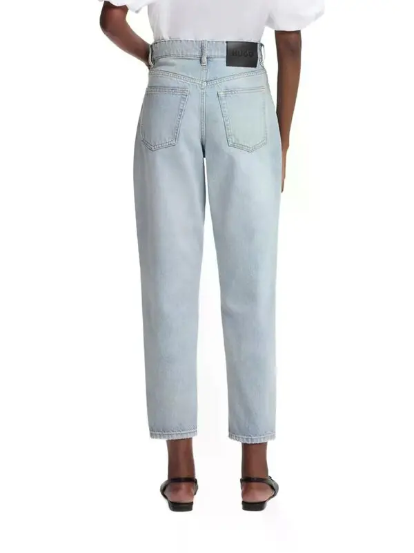 Hugo Logo-embossed Tapered Jeans
