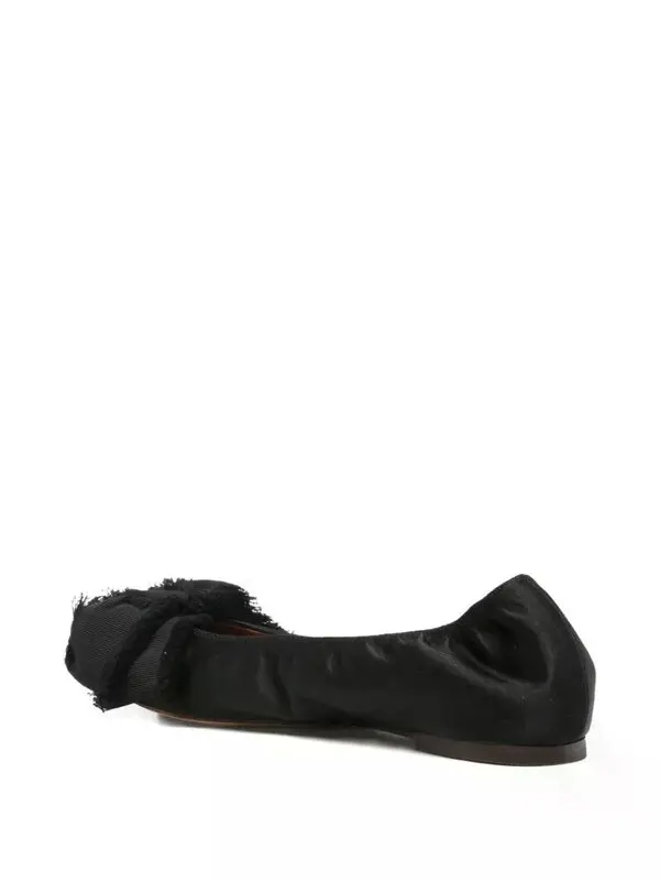 LANVIN Bow-embellished Ballet Flats