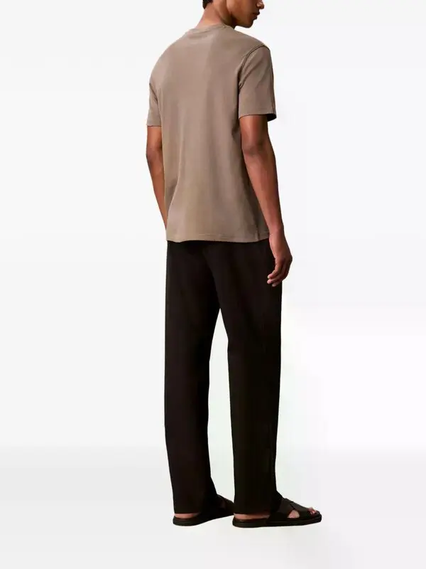 Calvin Klein Logo-embroidered T-shirt