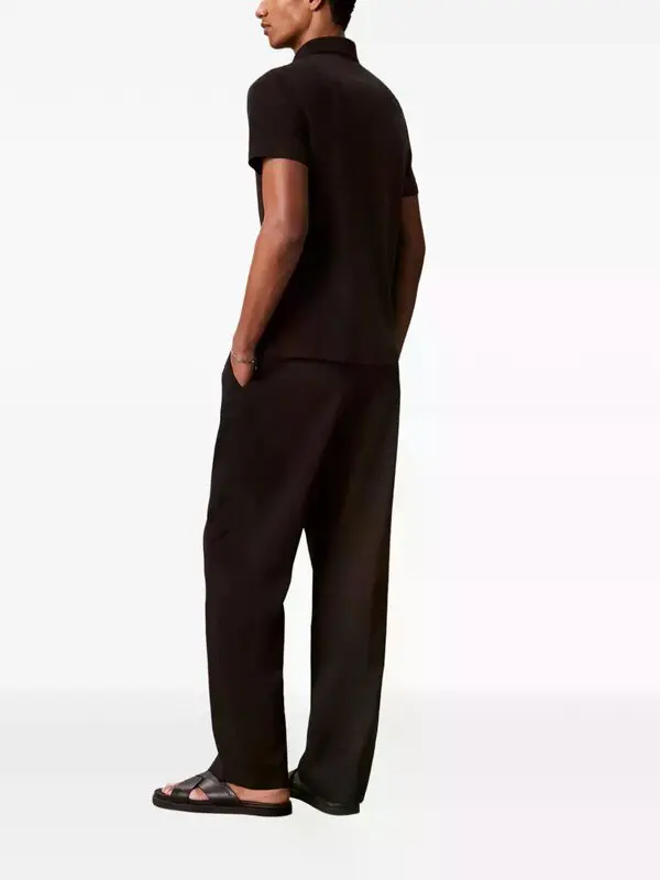Calvin Klein Logo-plaque Polo Shirt