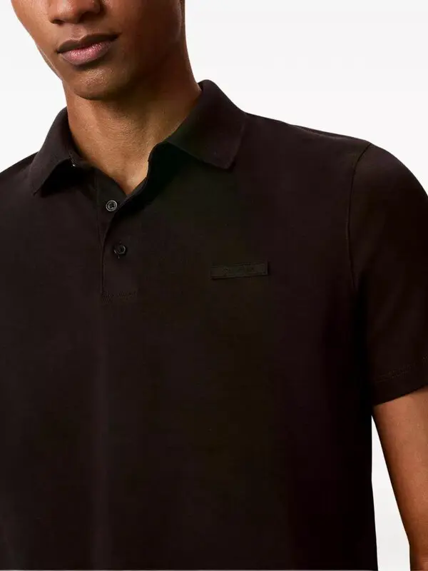 Calvin Klein Logo-plaque Polo Shirt