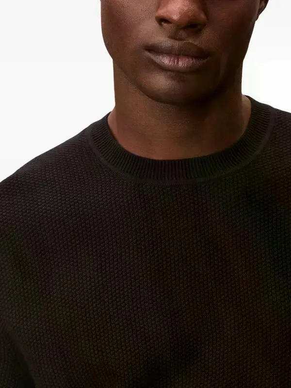 Calvin Klein Textured Knit Crew Neck Sweater