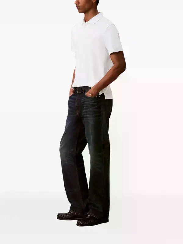 Calvin Klein Logo-patch Polo Shirt