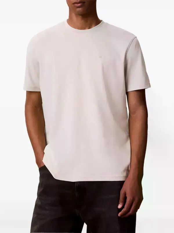 Calvin Klein Logo-embroidered T-shirt