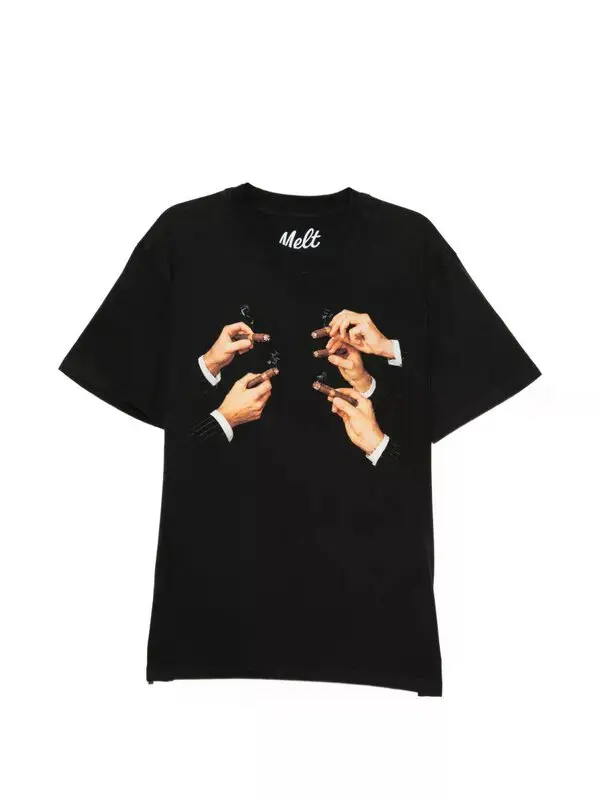 MELT Cotton Crew-neck T-shirt