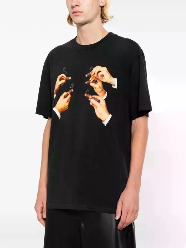 MELT Cotton Crew-neck T-shirt
