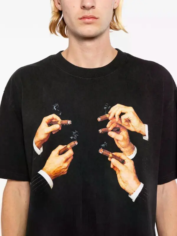 MELT Cotton Crew-neck T-shirt