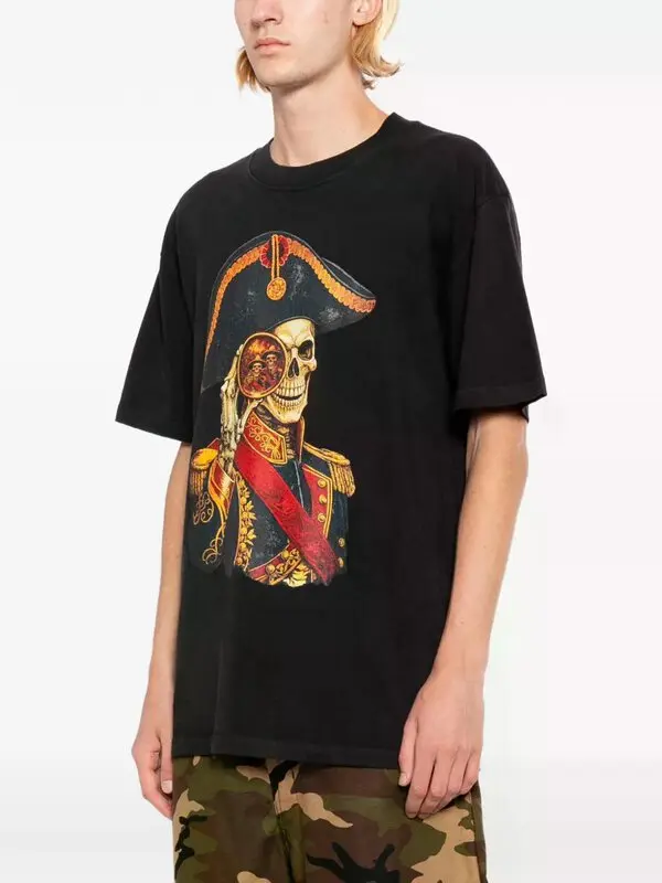 MELT Graphic-print Round Neck T-shirt