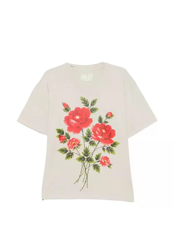 MELT Graphic-print Crew Neck T-shirt