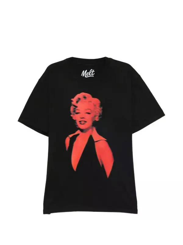 MELT Graphic-printed T-shirt - Black