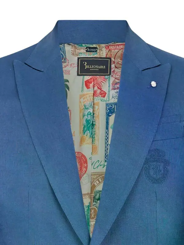 BILLIONAIRE Miami Vice Blazer - Blue
