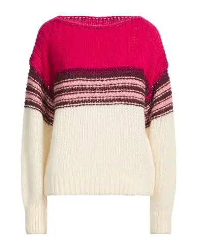 Liu Jo Acrylic, Polyamide, Alpaca Wool, Viscose, Metallic Polyester Sweater - Fuchsia