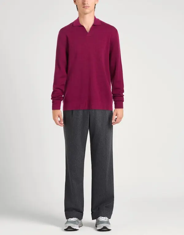 ZANONE Virgin Wool Sweater - Garnet