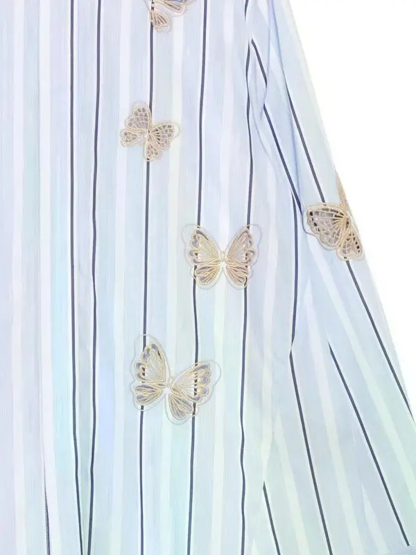 Dice Kayek Butterfly Appliqué Shirt
