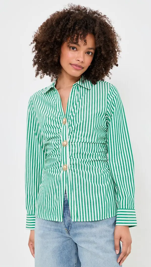 Rails Carayln Striped Button-down Shirt