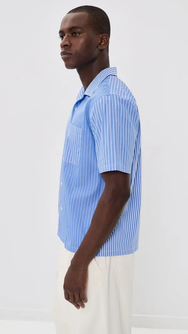 Rag & Bone Avery Poplin Shirt - Blmst