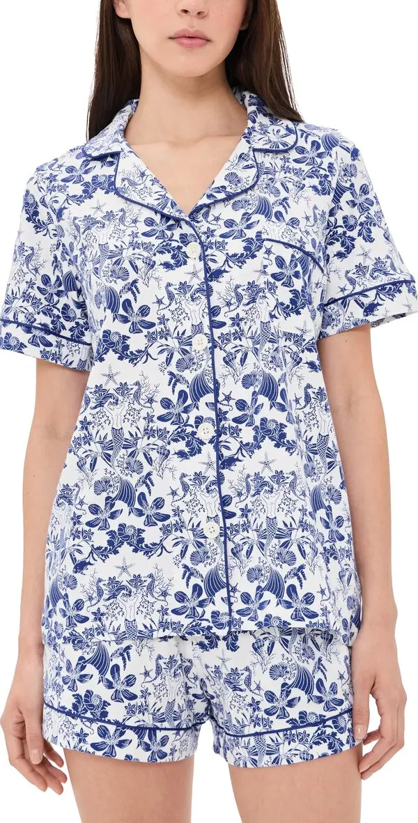 BEDHEAD PAJAMAS Cropped Pajama Set - Under The Sea