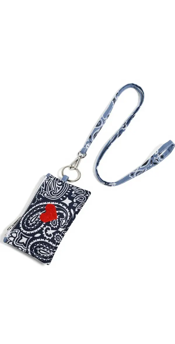 CALL IT BY YOUR NAME Coeur Card Holder - Navy/chambray