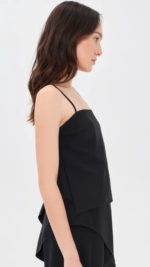 LA LIGNE Drape Back Top