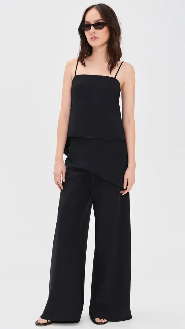 LA LIGNE Drape Back Top