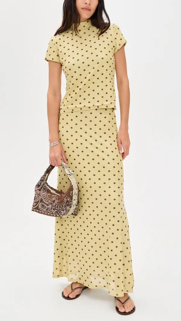CALL IT BY YOUR NAME Mini Berlingot Bag - Marron/beige