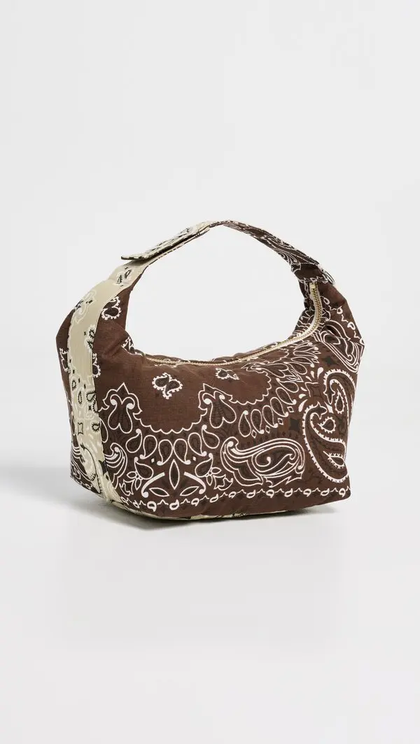 CALL IT BY YOUR NAME Mini Berlingot Bag - Marron/beige