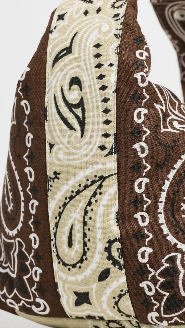 CALL IT BY YOUR NAME Mini Berlingot Bag - Marron/beige