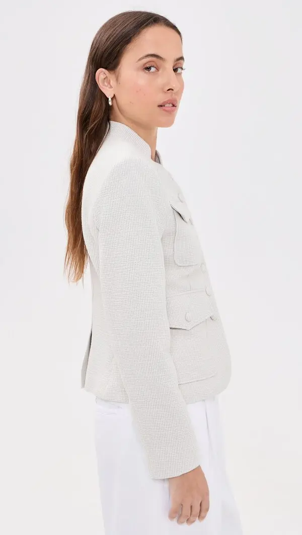 Rag & Bone Mercer Seersucker Blazer - Grey