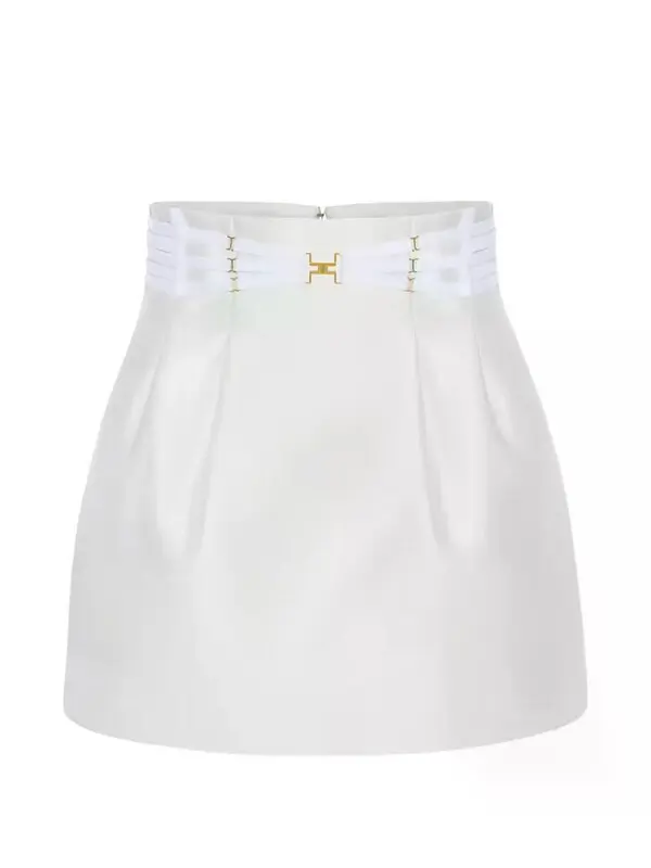 Elisabetta Franchi Elastic-strap Mini Skirt